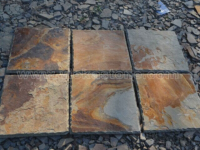 Rusty Slate Cap - VIEKA - Natural Culture Stone, Slate Stacked Stone ...