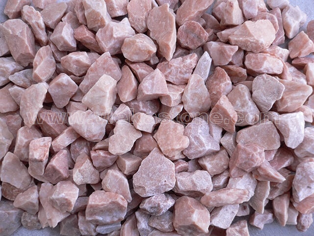 Pink Gravel - VIEKA - Natural Culture Stone, Slate Stacked Stone ...