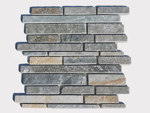 Slate Mosaic Pattern Tile 031 - VIEKA - Natural Culture Stone, Slate ...