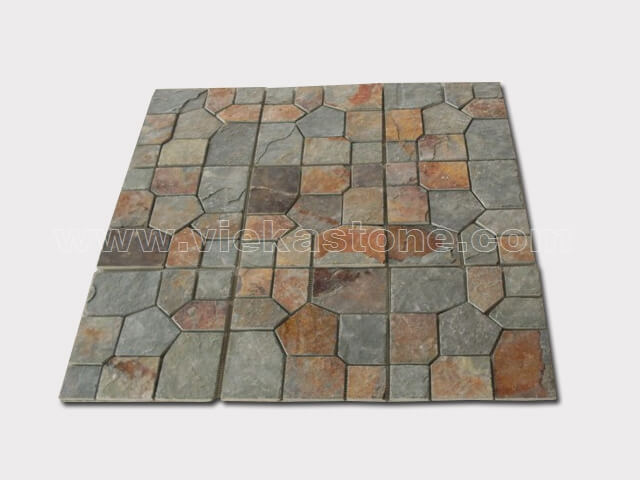 Slate Mosaic Pattern Tile 065 - VIEKA - Natural Culture Stone, Slate ...