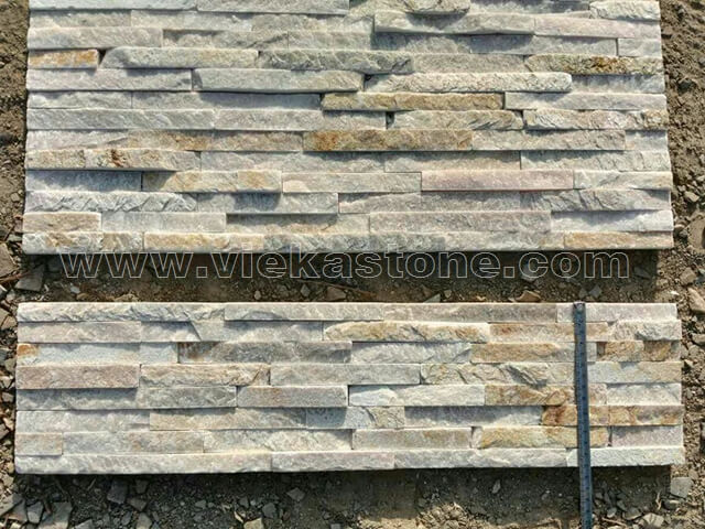 Beige Slate Stone Panels Wall Cladding RP033 - VIEKA - Natural Culture ...