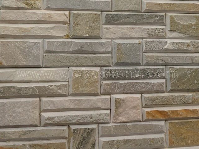 Beige Slate Stone Panels Wall Cladding RP067 - VIEKA - Natural Culture ...