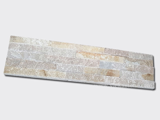 Beige Slate Stone Panel Wall Cladding RP003 - VIEKA - Natural Culture ...
