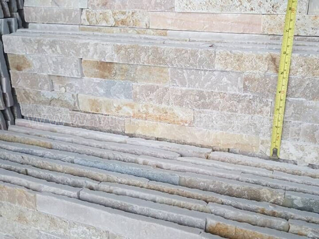 Beige Slate Stone Panel Wall Cladding RP003 - VIEKA - Natural Culture ...