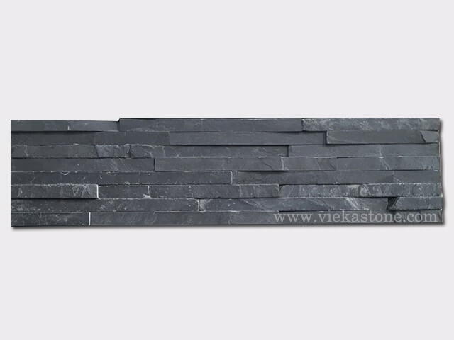 Charcoal Black Slate Stone Panels Wall Cladding RP032 - VIEKA - Natural ...