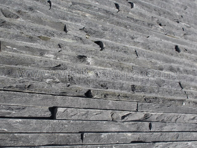 Charcoal Black Slate Stone Panels Wall Cladding RP042 - VIEKA - Natural ...