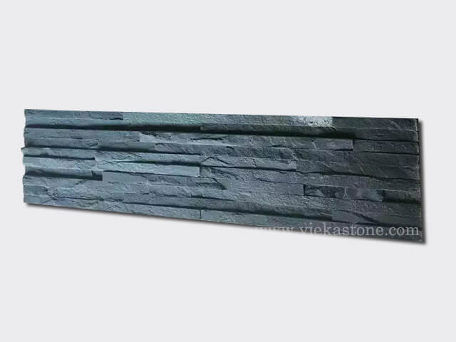 Charcoal Black Slate Stone Panels Wall Cladding RP038 - VIEKA - Natural ...