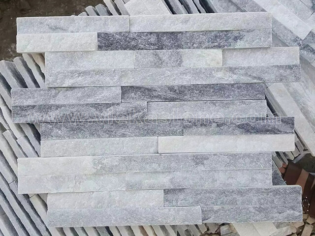 Cloud Grey Quartz Stone Cladding Wall Panels ZP009 - VIEKA - Natural ...