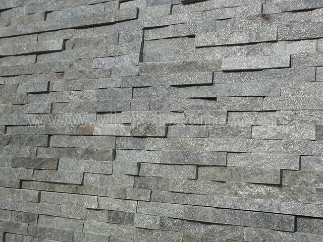 Green Quartz Stone Cladding Wall Panels ZP013 - VIEKA - Natural Culture ...