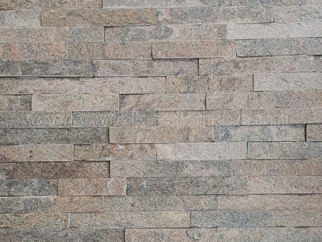 Grey Quartz Stone Panel Wall Cladding RP015 - VIEKA - Natural Culture ...
