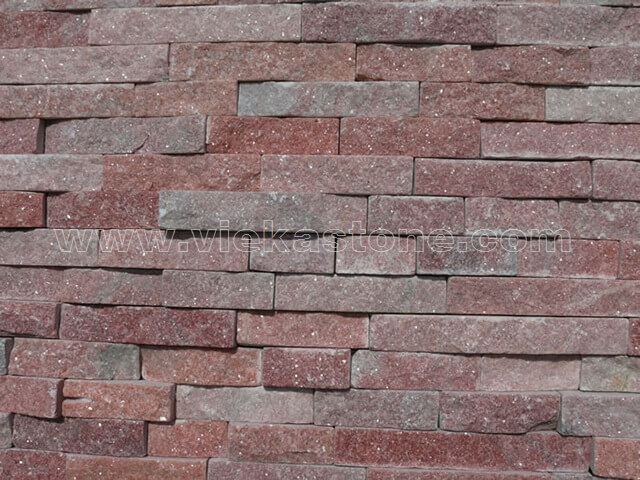 Peach Quartz Thin Stone Veneer Slim Panel TP011 - VIEKA - Natural ...