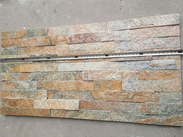 Rusty Quartz Stone Panel Wall Cladding RP012 - VIEKA - Natural Culture ...