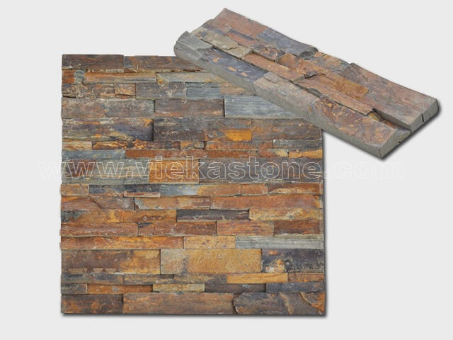 Rusty Slate Ledgestone Veneer LP001 - VIEKA - Natural Culture Stone ...