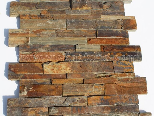 Rusty Slate Ledgestone Veneer LP002 - VIEKA - Natural Culture Stone ...