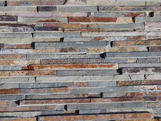 Rusty Slate Stone Panels Wall Cladding RP041 - VIEKA - Natural Culture ...