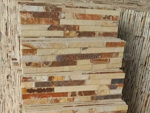 yellow-clay-stone-panels-wall-cladding-rectangle-shape-3 - VIEKA ...