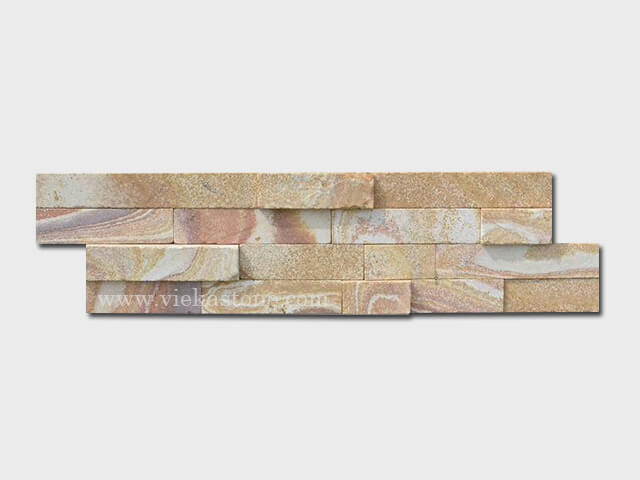 Yellow Sandstone Stone Cladding Wall Panels ZP022 - VIEKA - Natural ...