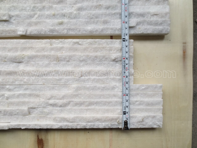 snow-white-quartz-stone-cladding-wall-panels-waterfall-z-shape-4 - VIEKA - Natural Culture Stone ...