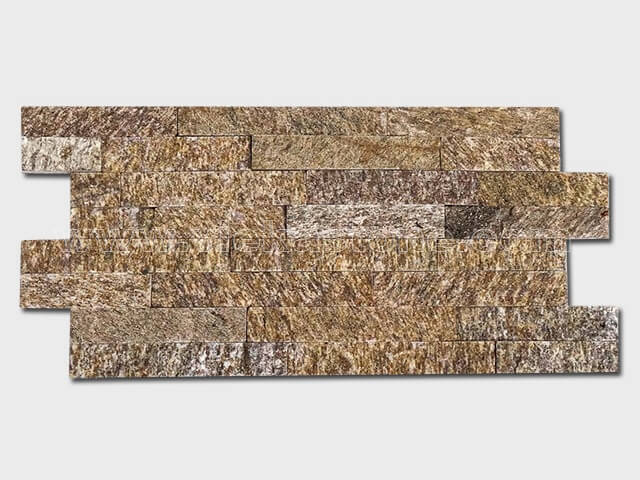 Tiger Skin Yellow Quartz Stone Cladding Wall Panels ZP011 - VIEKA ...